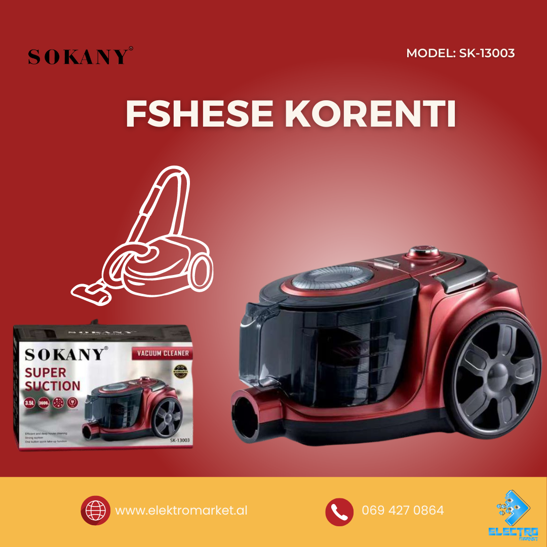 Fshese Korenti Sokany SK-13003 Ne Shitje Online | Elektromarket