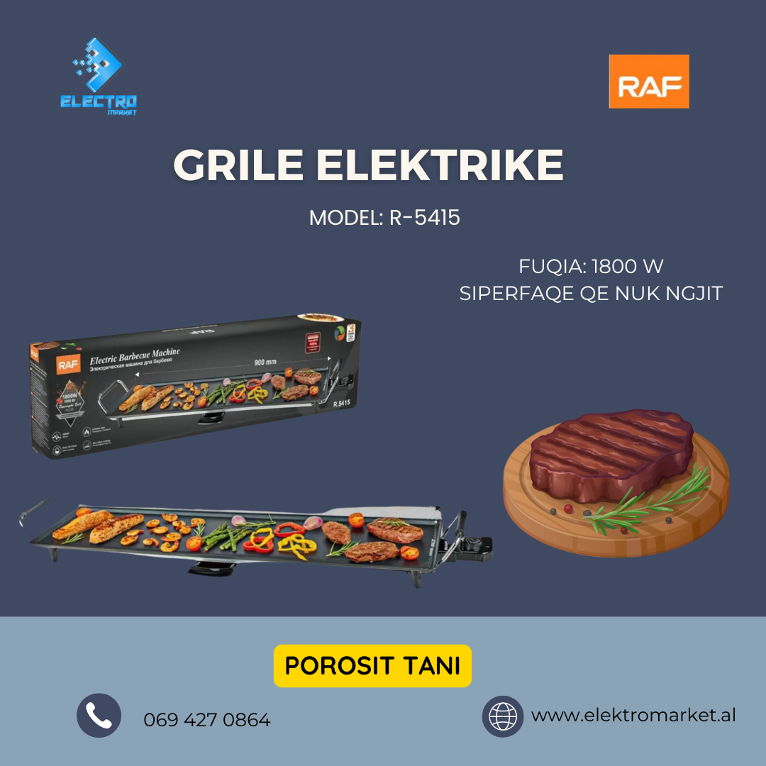 Grile Elektrike RAF R-5415 Ne Shitje Online | Elektromarket