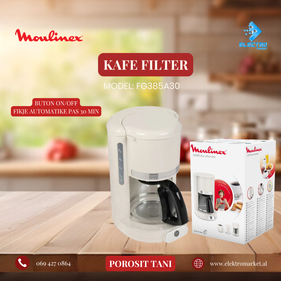 Kafe Filter Moulinex FG385A30 Ne Shitje Online | Elektromarket