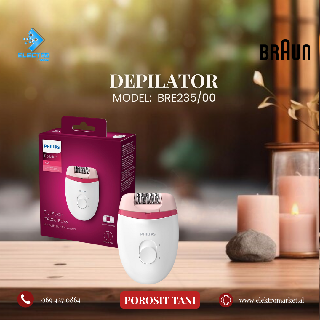 Depilator Braun BRE235/00 Ne Shitje Online | Elektromarket
